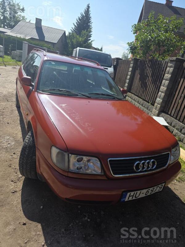 Red Audi A6 1995 in Jelgava, with an engine capacity of 2.50 L and mileage of 741 thousand km for 850 €, photo 1 on AUTOMOTO.COM.LV