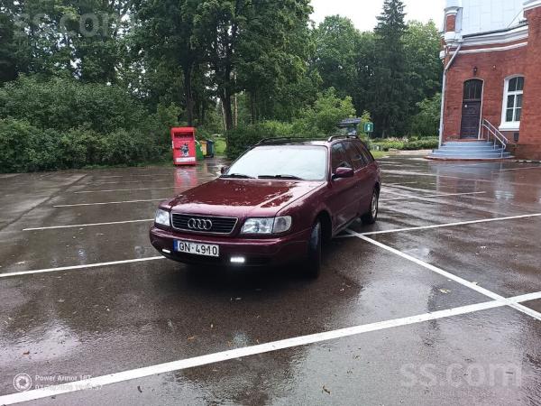 Красный Ауди А6 1995 в Даугавпилс, объемом двигателя 1.90 л и пробегом 559 тыс. км за 900 €, фото 1 на AUTOMOTO.COM.LV