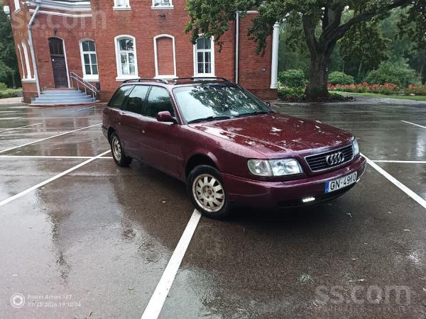 Red Audi A6 1995 in Daugavpils, with an engine capacity of 1.90 L and mileage of 559 thousand km for 900 €, photo 2 on AUTOMOTO.COM.LV