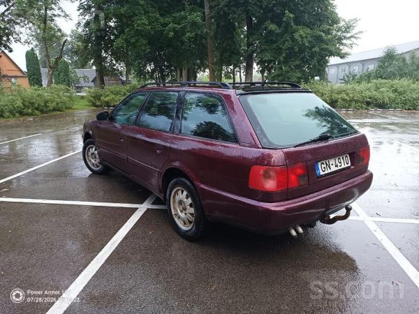 Red Audi A6 1995 in Daugavpils, with an engine capacity of 1.90 L and mileage of 559 thousand km for 900 €, photo 5 on AUTOMOTO.COM.LV