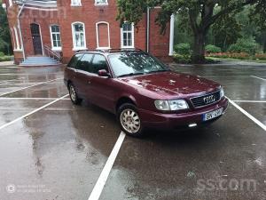 Красный Ауди А6 1995 в Даугавпилс, объемом двигателя 1.90 л и пробегом 559 тыс. км за 1300 €, фото  на AUTOMOTO.COM.LV