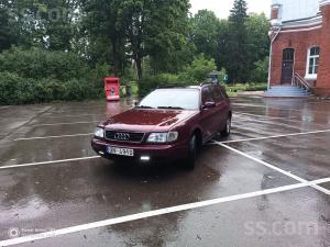 Красный Ауди А6 1995 в Даугавпилс, объемом двигателя 1.90 л и пробегом 559 тыс. км за 1300 €, фото 3 на AUTOMOTO.COM.LV