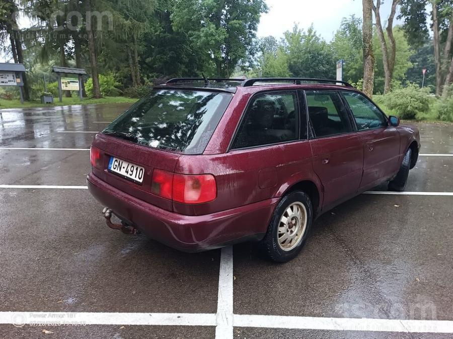 Красный Ауди А6 1995 в Даугавпилс, объемом двигателя 1.90 л и пробегом 559 тыс. км за 1300 €, фото 4 на AUTOMOTO.COM.LV