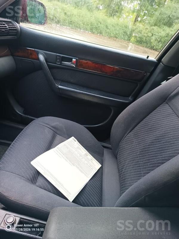 Sarkans Audi A6 1995 Daugavpils, ar dzinēja tilpumu 1.90 L un nobraukumu 559 tūkst. km par 1300 €, foto 8 vietnē AUTOMOTO.COM.LV