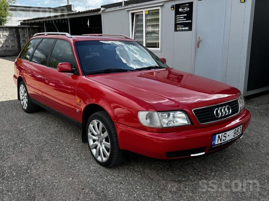 Sarkans Audi A6 1995 Daugavpils, ar dzinēja tilpumu 1.80 L un nobraukumu 0 tūkst. km par 1790 €, foto 1 vietnē AUTOMOTO.COM.LV