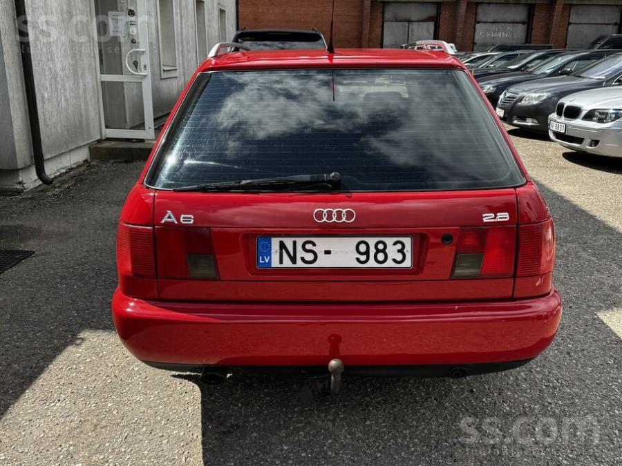 Sarkans Audi A6 1995 Daugavpils, ar dzinēja tilpumu 1.80 L un nobraukumu 0 tūkst. km par 1790 €, foto 6 vietnē AUTOMOTO.COM.LV