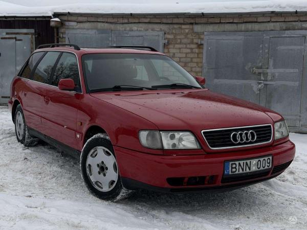 Red Audi A6 1996 in Rokiskis, with an engine capacity of 2.46 L and mileage of 570 thousand km for 1850 €, photo 2 on AUTOMOTO.COM.LV