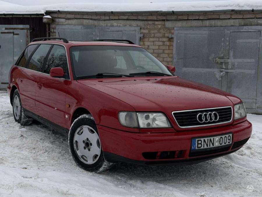 Red Audi A6 1996 in Rokiskis, with an engine capacity of 2.46 L and mileage of 570 thousand km for 1850 €, photo 2 on AUTOMOTO.COM.LV
