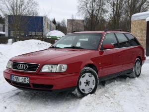 Red Audi A6 1996 in Rokiskis, with an engine capacity of 2.46 L and mileage of 570 thousand km for 1850 €, photo 3 on AUTOMOTO.COM.LV
