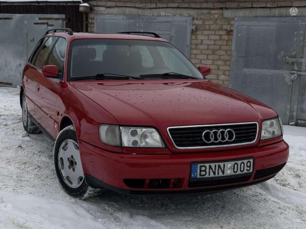 Red Audi A6 1996 in Rokiskis, with an engine capacity of 2.46 L and mileage of 570 thousand km for 1850 €, photo 4 on AUTOMOTO.COM.LV