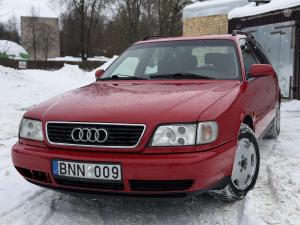 Red Audi A6 1996 in Rokiskis, with an engine capacity of 2.46 L and mileage of 570 thousand km for 1850 €, photo 5 on AUTOMOTO.COM.LV