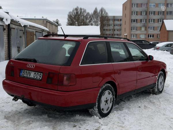 Red Audi A6 1996 in Rokiskis, with an engine capacity of 2.46 L and mileage of 570 thousand km for 1850 €, photo 6 on AUTOMOTO.COM.LV