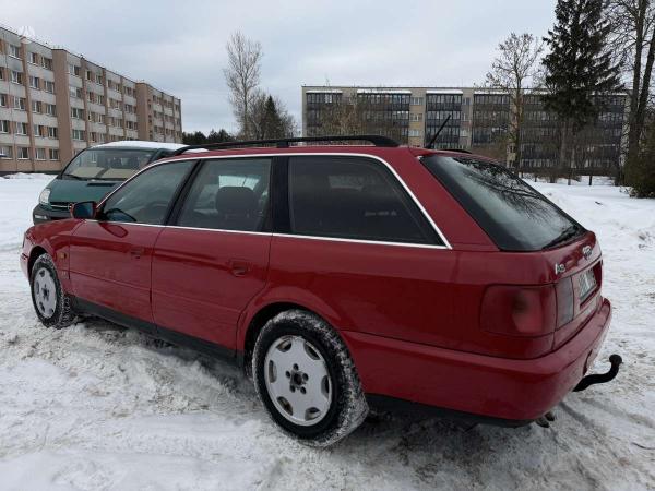 Red Audi A6 1996 in Rokiskis, with an engine capacity of 2.46 L and mileage of 570 thousand km for 1850 €, photo 7 on AUTOMOTO.COM.LV