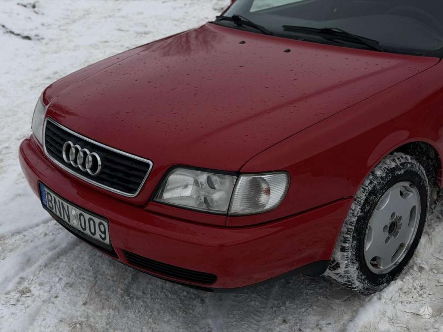 Red Audi A6 1996 in Rokiskis, with an engine capacity of 2.46 L and mileage of 570 thousand km for 1850 €, photo 12 on AUTOMOTO.COM.LV