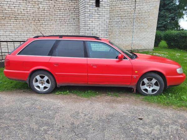 Red Audi A6 1996 in Bauska, with an engine capacity of 2.50 L and mileage of 530 thousand km for 1500 €, photo 3 on AUTOMOTO.COM.LV