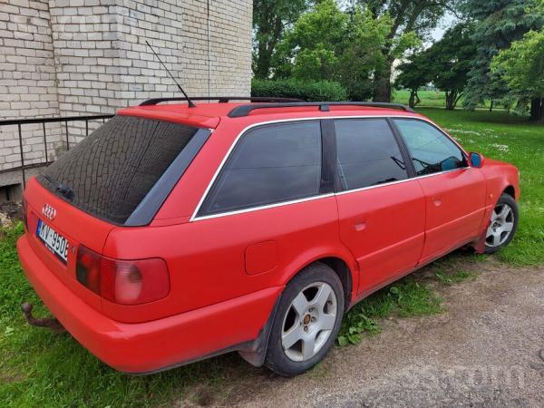 Red Audi A6 1996 in Bauska, with an engine capacity of 2.50 L and mileage of 530 thousand km for 1500 €, photo 5 on AUTOMOTO.COM.LV