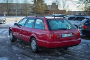 Sarkans Audi A6 1996 Liepāja, ar dzinēja tilpumu 1.80 L un nobraukumu 280 tūkst. km par 1200 €, foto 3 vietnē AUTOMOTO.COM.LV