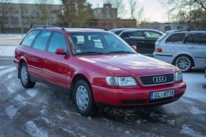 Sarkans Audi A6 1996 Liepāja, ar dzinēja tilpumu 1.80 L un nobraukumu 280 tūkst. km par 1200 €, foto 5 vietnē AUTOMOTO.COM.LV