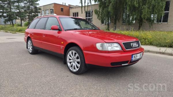 Sarkans Audi A6 1996 Daugavpils, ar dzinēja tilpumu 1.80 L un nobraukumu 454 tūkst. km par 1800 €, foto 1 vietnē AUTOMOTO.COM.LV