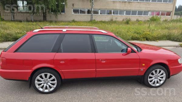 Sarkans Audi A6 1996 Daugavpils, ar dzinēja tilpumu 1.80 L un nobraukumu 454 tūkst. km par 1800 €, foto 2 vietnē AUTOMOTO.COM.LV