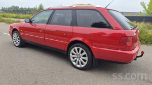 Red Audi A6 1996 in Daugavpils, with an engine capacity of 1.80 L and mileage of 454 thousand km for 1800 €, photo 6 on AUTOMOTO.COM.LV