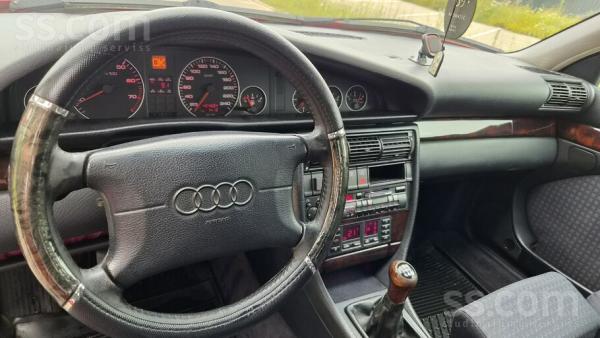 Sarkans Audi A6 1996 Daugavpils, ar dzinēja tilpumu 1.80 L un nobraukumu 454 tūkst. km par 1800 €, foto 9 vietnē AUTOMOTO.COM.LV