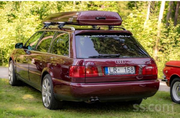 Sarkans Audi A6 1996 Rīga, ar dzinēja tilpumu 2.50 L un nobraukumu 589 tūkst. km par 5999 €, foto 1 vietnē AUTOMOTO.COM.LV