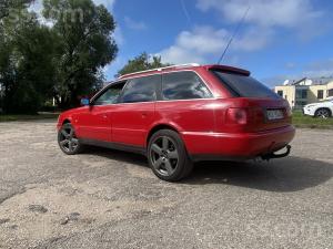 Red Audi A6 1996 in Liepaja, with an engine capacity of 2.50 L and mileage of 560 thousand km for 3750 €, photo  on AUTOMOTO.COM.LV