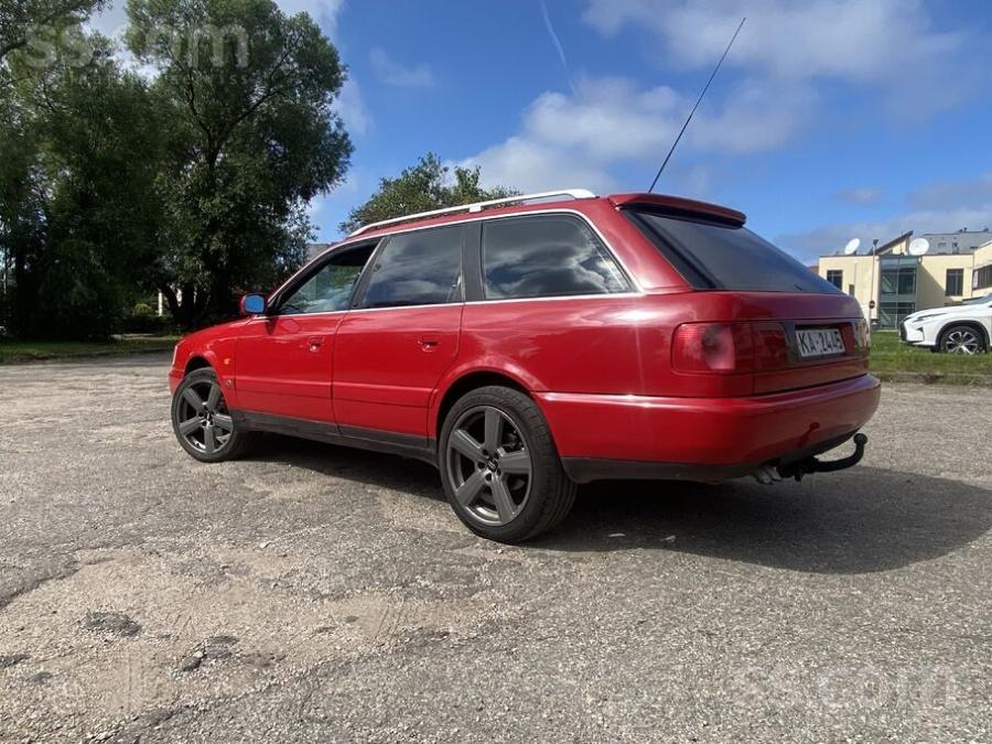 Red Audi A6 1996 in Liepaja, with an engine capacity of 2.50 L and mileage of 560 thousand km for 3750 €, photo 1 on AUTOMOTO.COM.LV