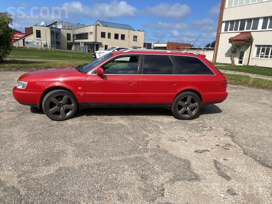 Red Audi A6 1996 in Liepaja, with an engine capacity of 2.50 L and mileage of 560 thousand km for 3750 €, photo 3 on AUTOMOTO.COM.LV