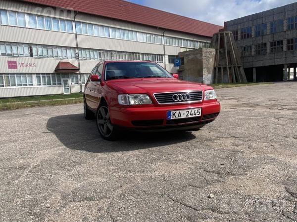 Красный Ауди А6 1996 в Лиепая, объемом двигателя 2.50 л и пробегом 560 тыс. км за 3750 €, фото 4 на AUTOMOTO.COM.LV