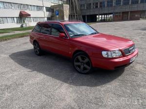 Red Audi A6 1996 in Liepaja, with an engine capacity of 2.50 L and mileage of 560 thousand km for 3750 €, photo 6 on AUTOMOTO.COM.LV