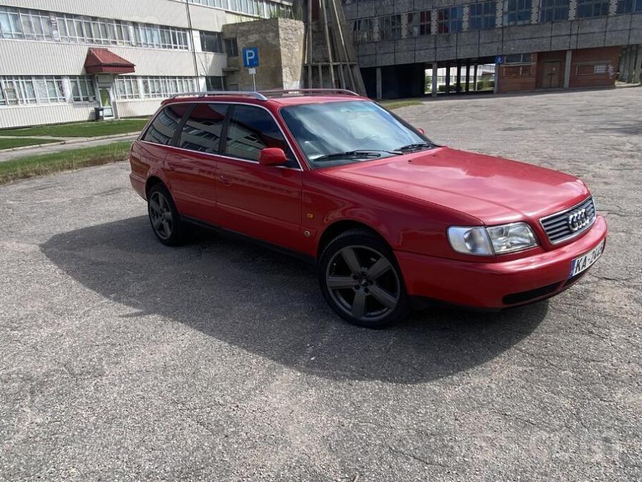 Red Audi A6 1996 in Liepaja, with an engine capacity of 2.50 L and mileage of 560 thousand km for 3750 €, photo 6 on AUTOMOTO.COM.LV
