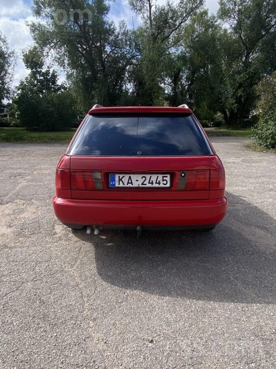 Red Audi A6 1996 in Liepaja, with an engine capacity of 2.50 L and mileage of 560 thousand km for 3750 €, photo 8 on AUTOMOTO.COM.LV