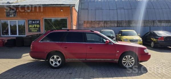 Sarkans Audi A6 1996 Valmiera, ar dzinēja tilpumu 2.50 L un nobraukumu 614 tūkst. km par 550 €, foto 3 vietnē AUTOMOTO.COM.LV
