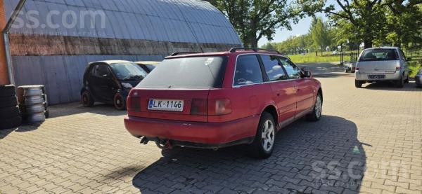Sarkans Audi A6 1996 Valmiera, ar dzinēja tilpumu 2.50 L un nobraukumu 614 tūkst. km par 550 €, foto 4 vietnē AUTOMOTO.COM.LV