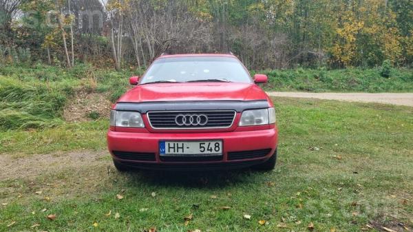 Red Audi A6 1997 in Ludza, with an engine capacity of 2.50 L and mileage of 368 thousand km for 1000 €, photo 3 on AUTOMOTO.COM.LV