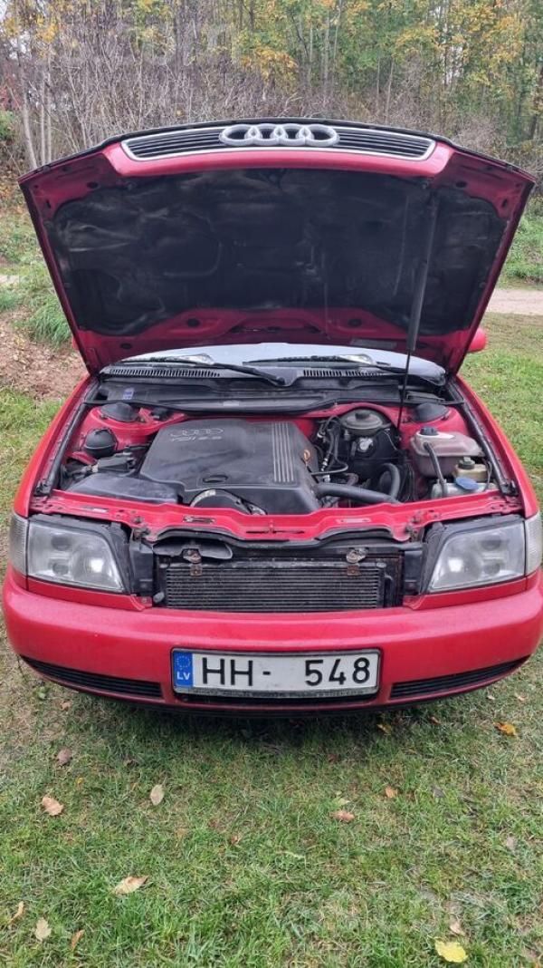 Red Audi A6 1997 in Ludza, with an engine capacity of 2.50 L and mileage of 368 thousand km for 1000 €, photo 4 on AUTOMOTO.COM.LV