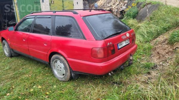 Red Audi A6 1997 in Ludza, with an engine capacity of 2.50 L and mileage of 368 thousand km for 1000 €, photo 8 on AUTOMOTO.COM.LV