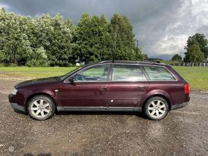 Red Audi A6 2001 in Mazeikiai, with an engine capacity of 2.50 L and mileage of 340 thousand km for 1000 €, photo 4 on AUTOMOTO.COM.LV