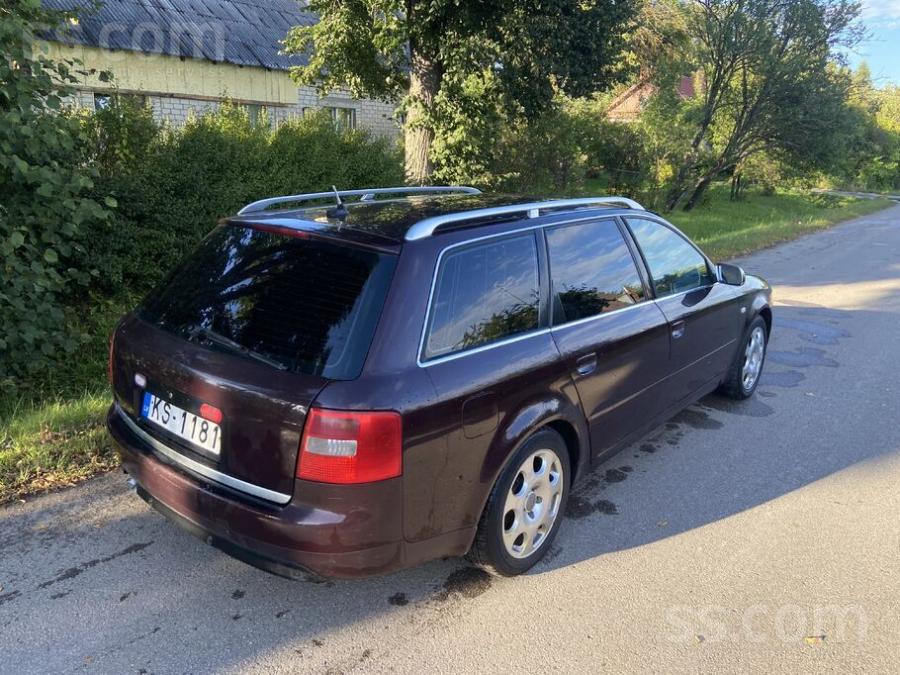Красный Ауди А6 2004 в Балви, объемом двигателя 2.50 л и пробегом 331 тыс. км за 1350 €, фото 4 на AUTOMOTO.COM.LV