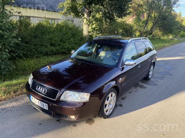 Sarkans Audi A6 2004 Balvi, ar dzinēja tilpumu 2.50 L un nobraukumu 331 tūkst. km par 1350 €, foto 7 vietnē AUTOMOTO.COM.LV