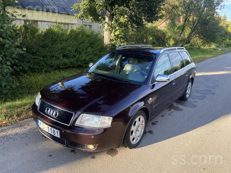 Красный Ауди А6 2004 в Балви, объемом двигателя 2.50 л и пробегом 331 тыс. км за 1350 €, фото 8 на AUTOMOTO.COM.LV