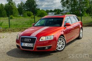 Red Audi A6 2005 in Riga, with an engine capacity of 3.00 L and mileage of 0 thousand km for 4790 €, photo 1 on AUTOMOTO.COM.LV