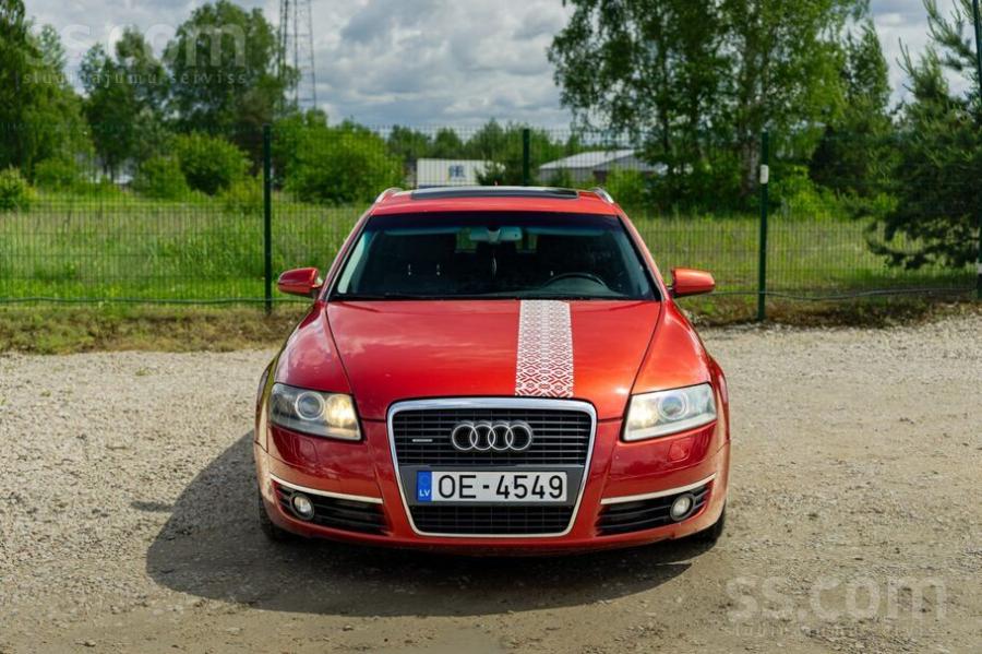 Red Audi A6 2005 in Riga, with an engine capacity of 3.00 L and mileage of 0 thousand km for 4790 €, photo 2 on AUTOMOTO.COM.LV