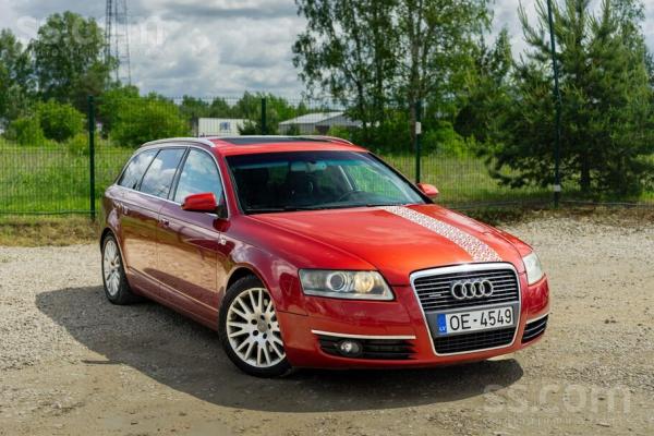 Red Audi A6 2005 in Riga, with an engine capacity of 3.00 L and mileage of 0 thousand km for 4790 €, photo 3 on AUTOMOTO.COM.LV