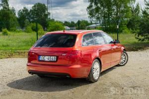 Red Audi A6 2005 in Riga, with an engine capacity of 3.00 L and mileage of 0 thousand km for 4790 €, photo 6 on AUTOMOTO.COM.LV