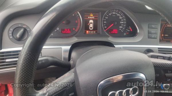 Sarkans Audi A6 2005 Rakvere, ar dzinēja tilpumu 3.00 L un nobraukumu 275 tūkst. km par 6000 €, foto 9 vietnē AUTOMOTO.COM.LV