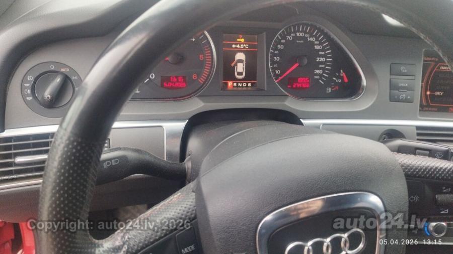 Sarkans Audi A6 2005 Rakvere, ar dzinēja tilpumu 3.00 L un nobraukumu 275 tūkst. km par 6000 €, foto 10 vietnē AUTOMOTO.COM.LV