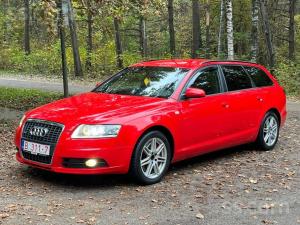 Sarkans Audi A6 2006 Rīga, ar dzinēja tilpumu 3.00 L un nobraukumu 0 tūkst. km par 3399 €, foto  vietnē AUTOMOTO.COM.LV